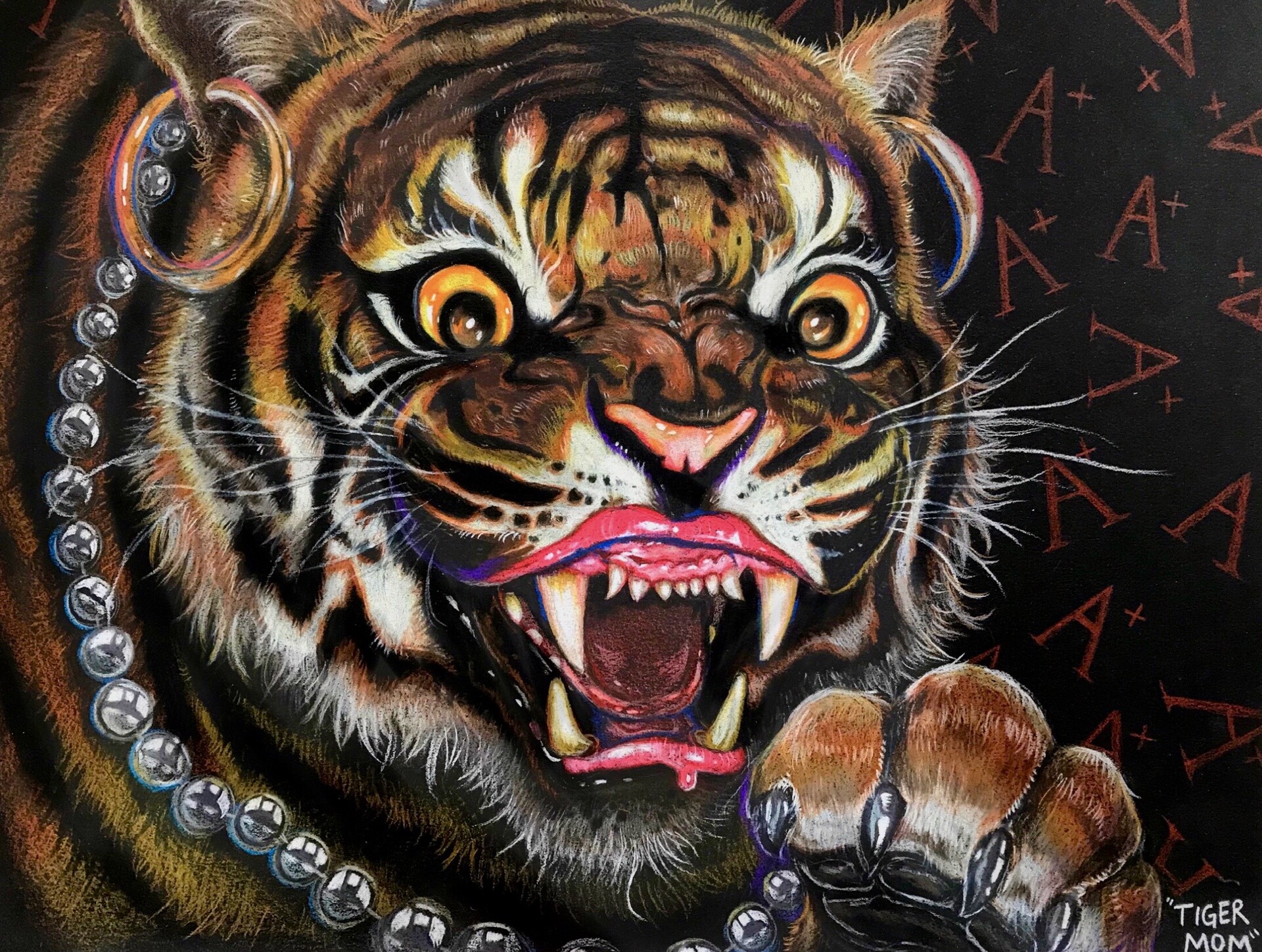 ArtStation - Tiger Mom