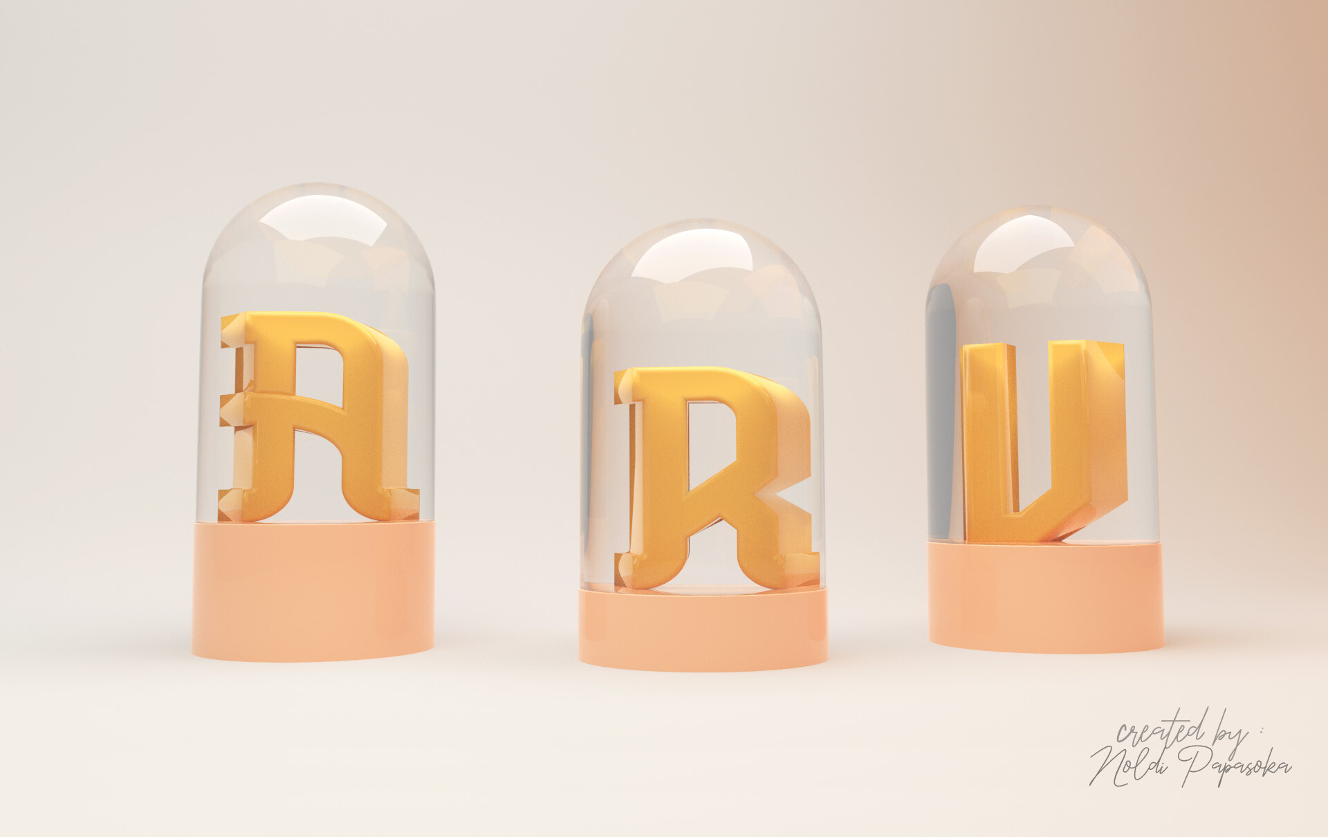 ArtStation - Aru Typography