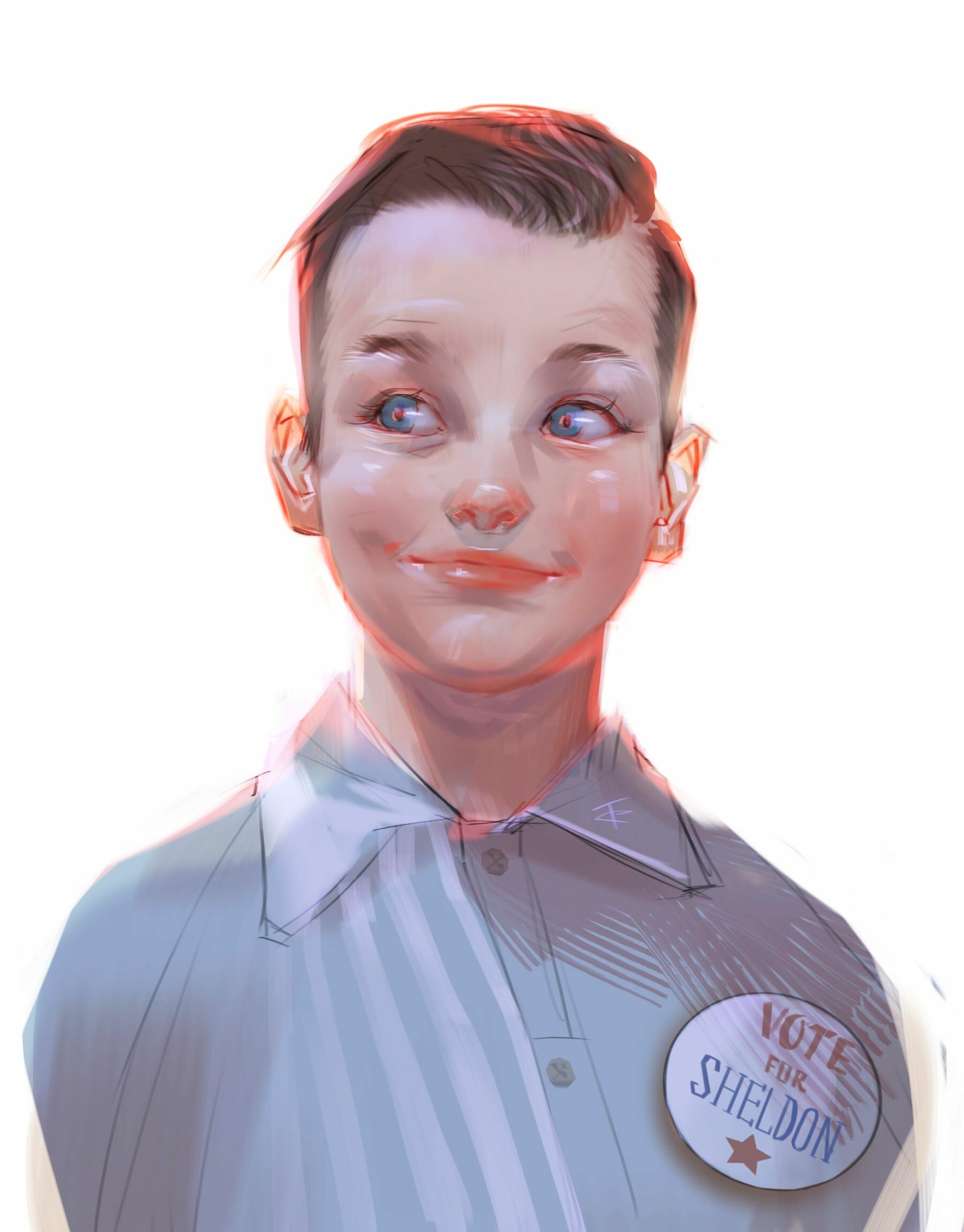young sheldon art
