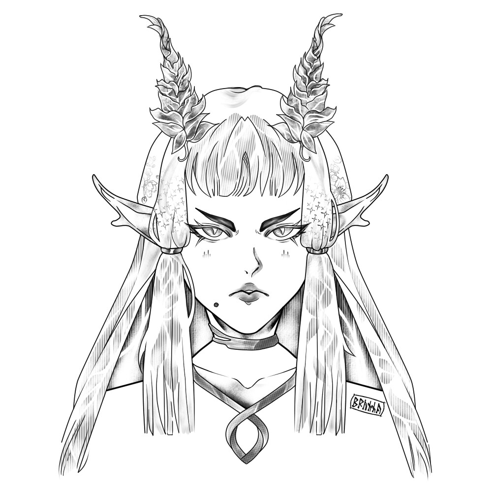 ArtStation - |Line Art B&W Pieces|