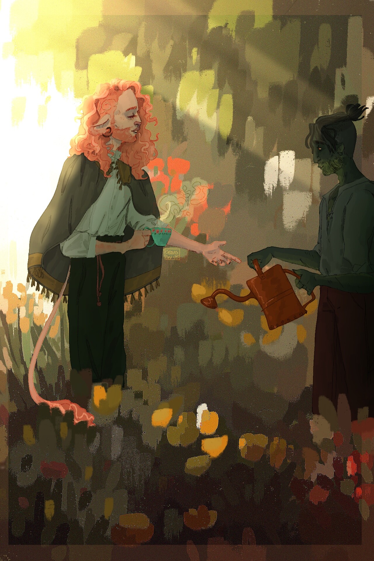 ArtStation - Critical Role Fanart: Garden