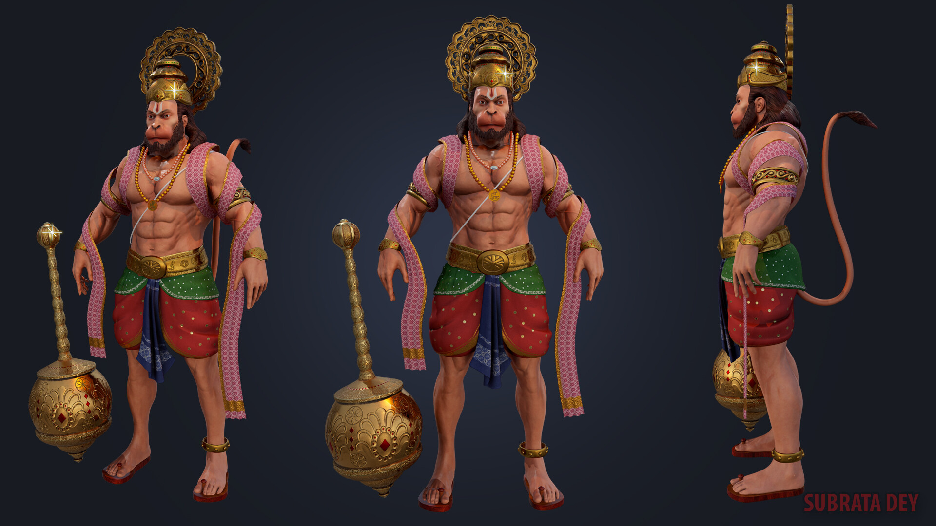ArtStation - lord_hunuman ji