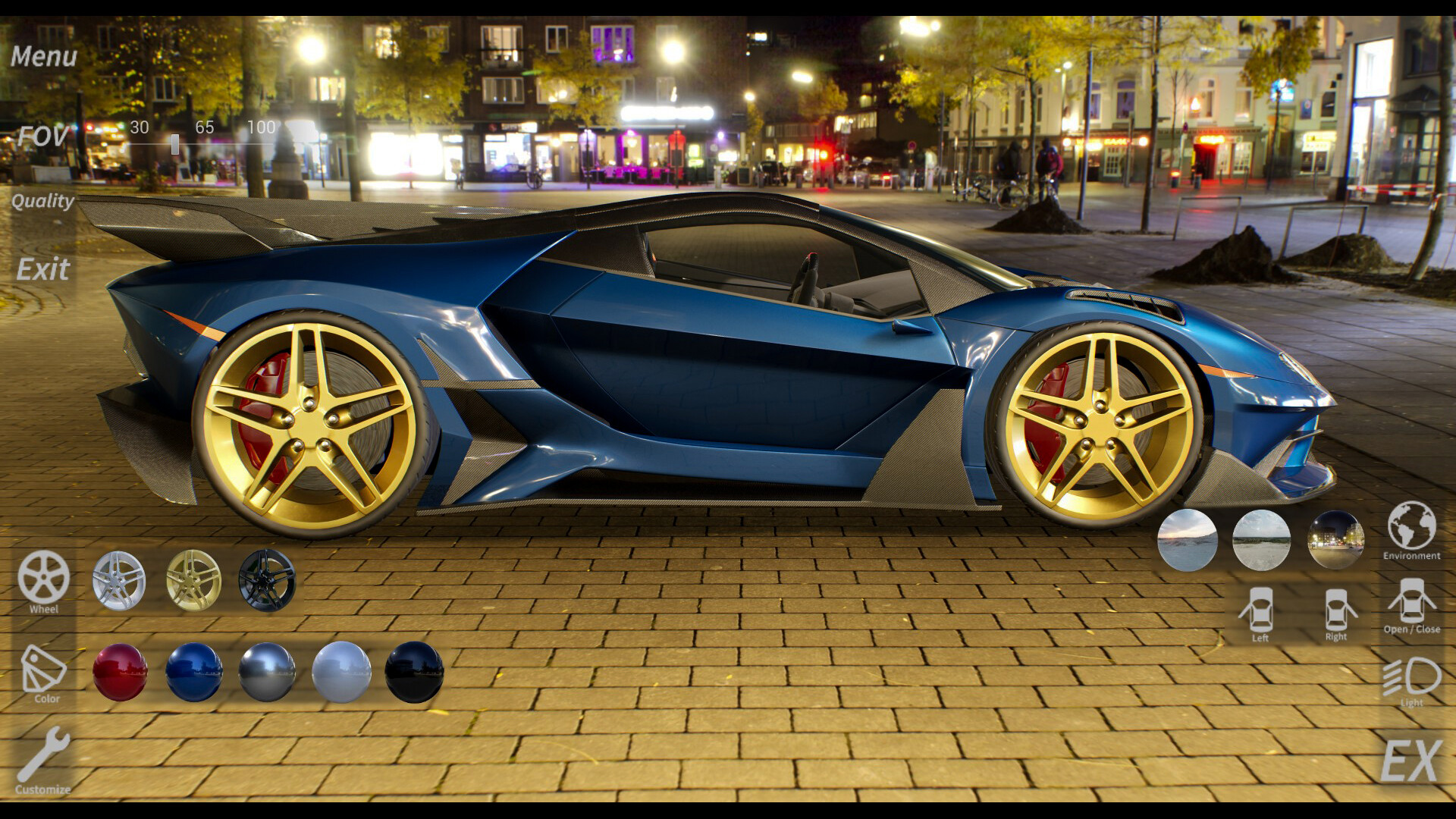 Syuya Mukai - Car Configurator Template - UE4