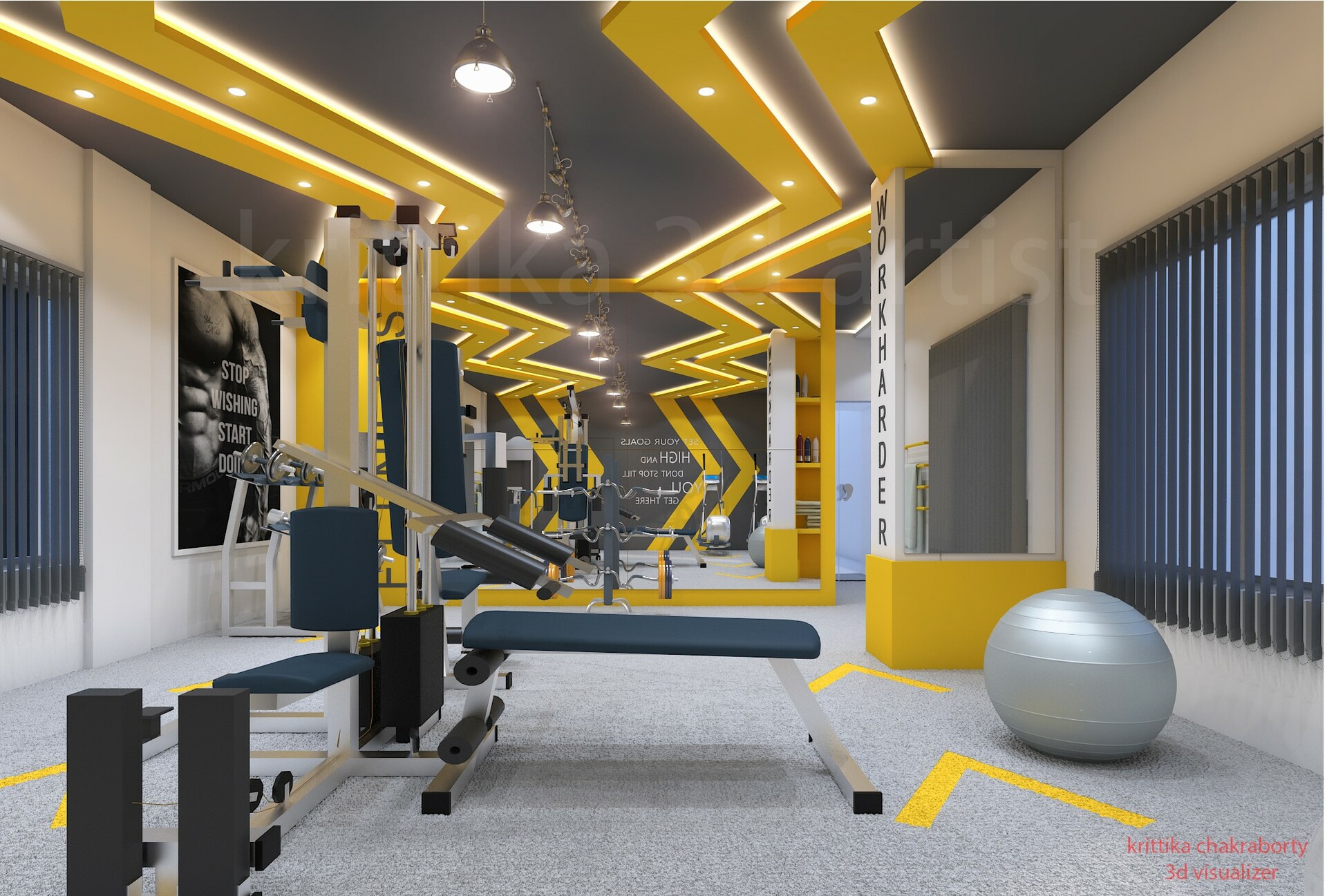 ArtStation - gym