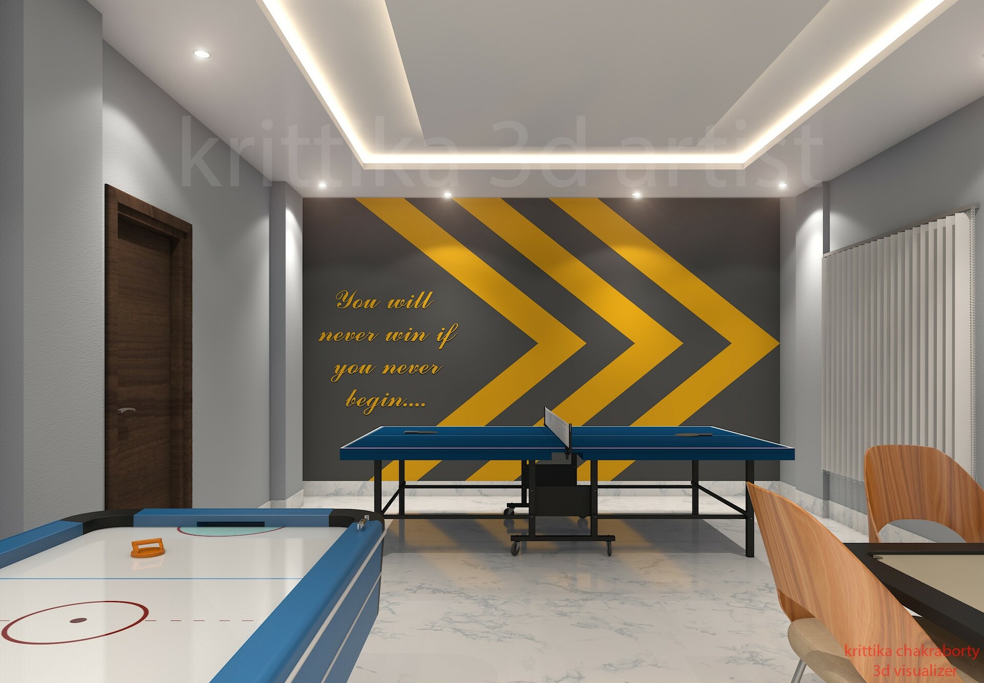 ArtStation - Interior games room