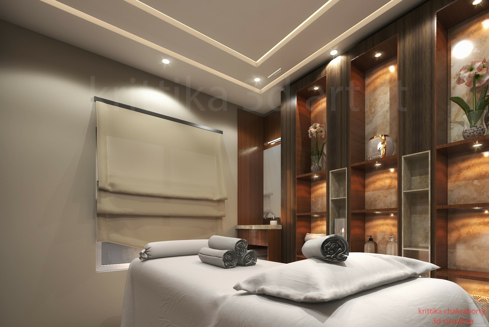 ArtStation - spa room