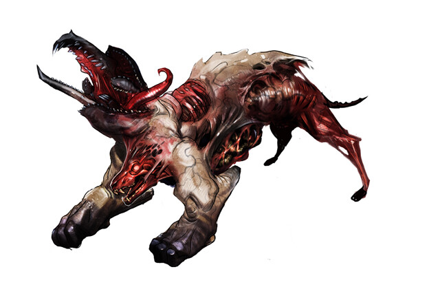 Jerome Snyder Reneaume - Cold Fear - Monsters Design