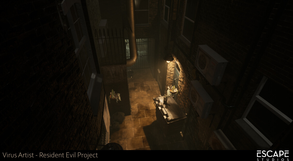 Mo Usman - Resident Evil 3 London: Group Project