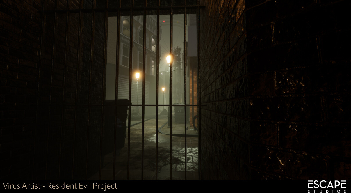 Mo Usman - Resident Evil 3 London: Group Project