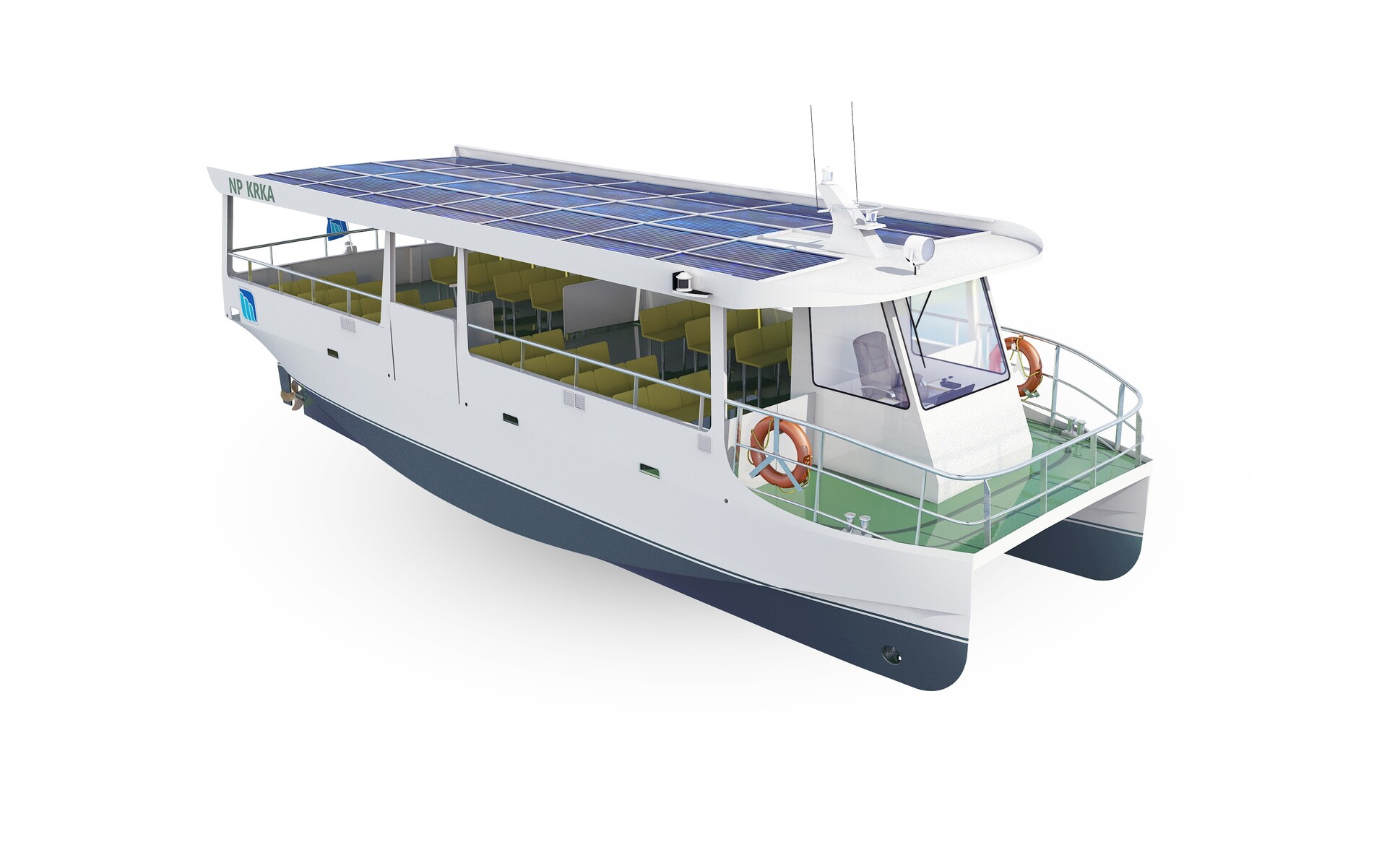 ArtStation - Passenger catamaran - ViaKornel3Design
