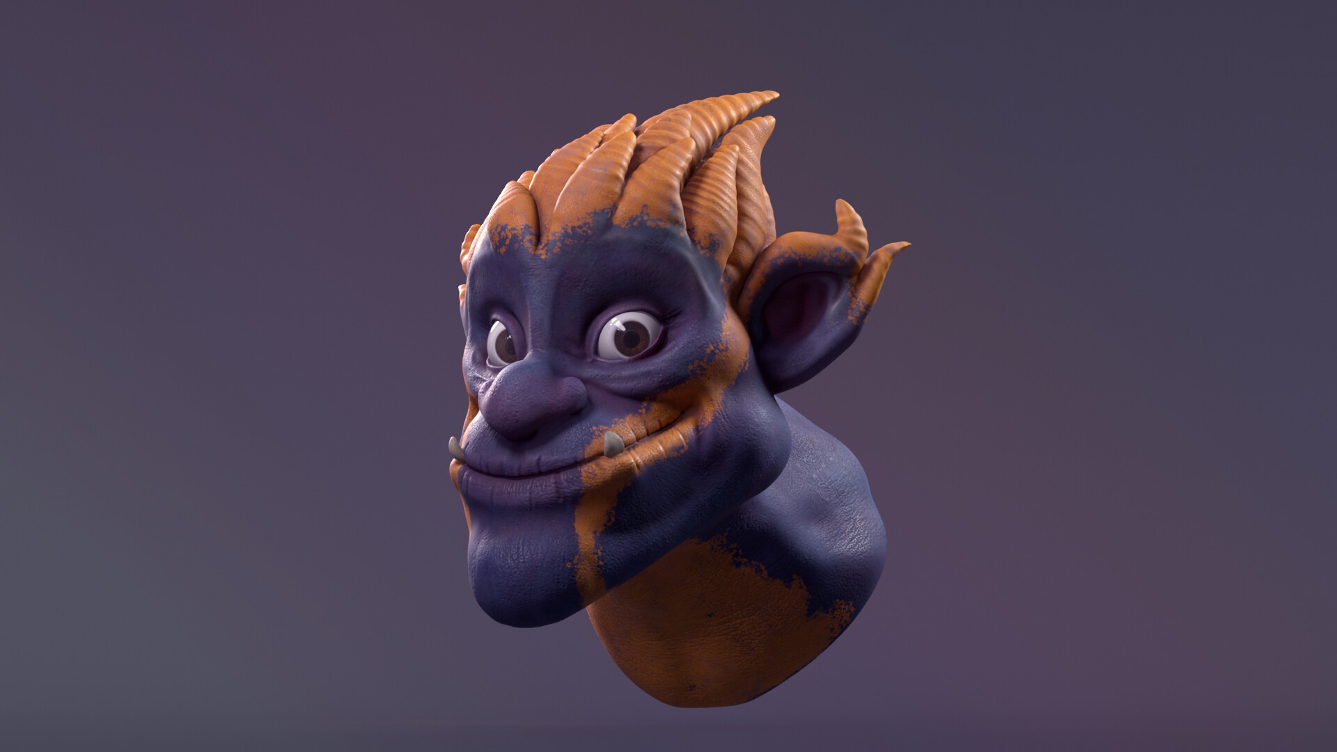 ArtStation - Blue Orc