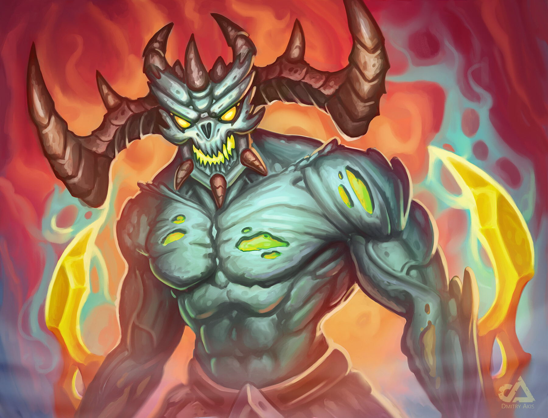 ArtStation - Monster warrior