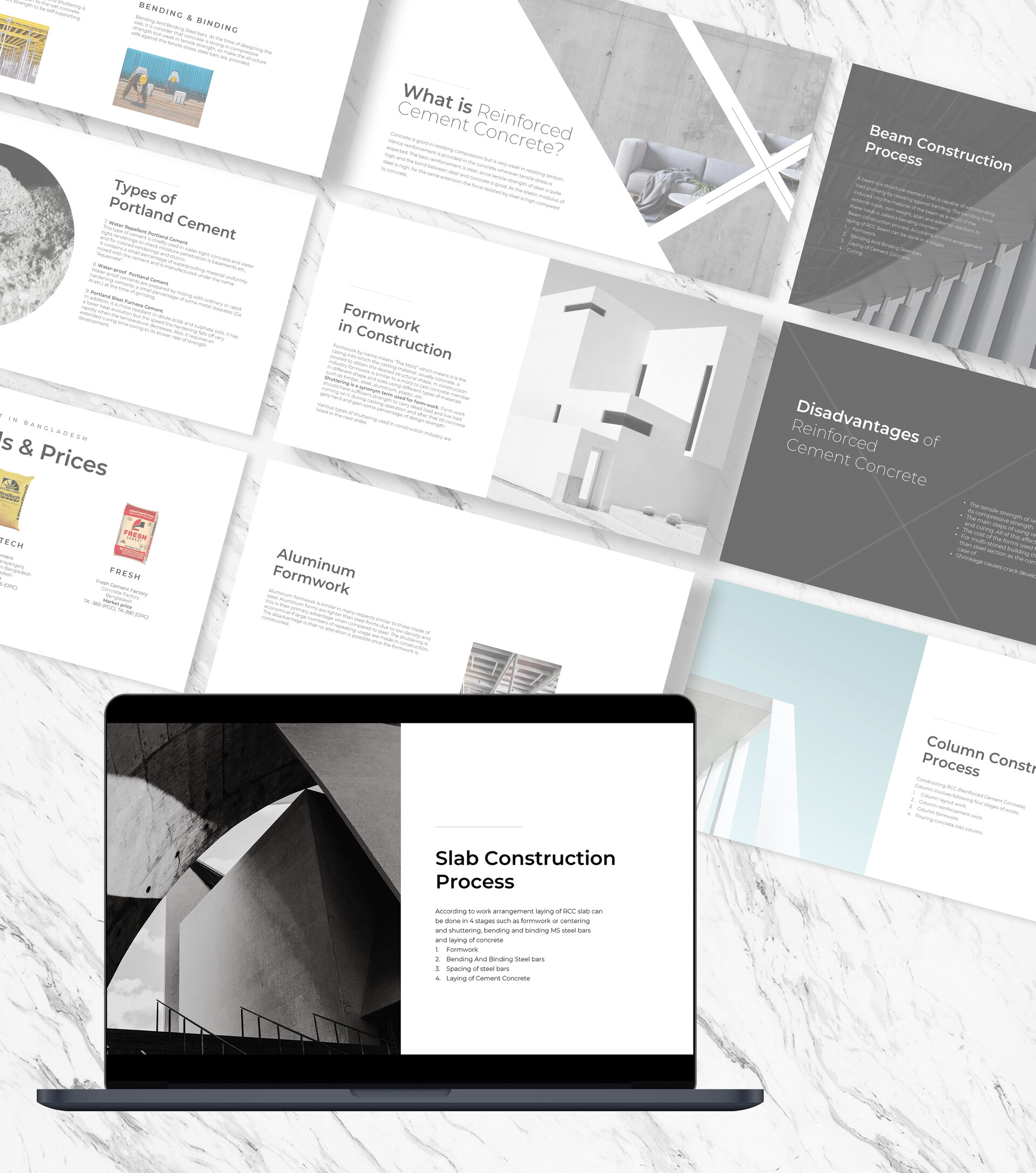 ArtStation - Presentation Design —Reinforced Cement Concrete