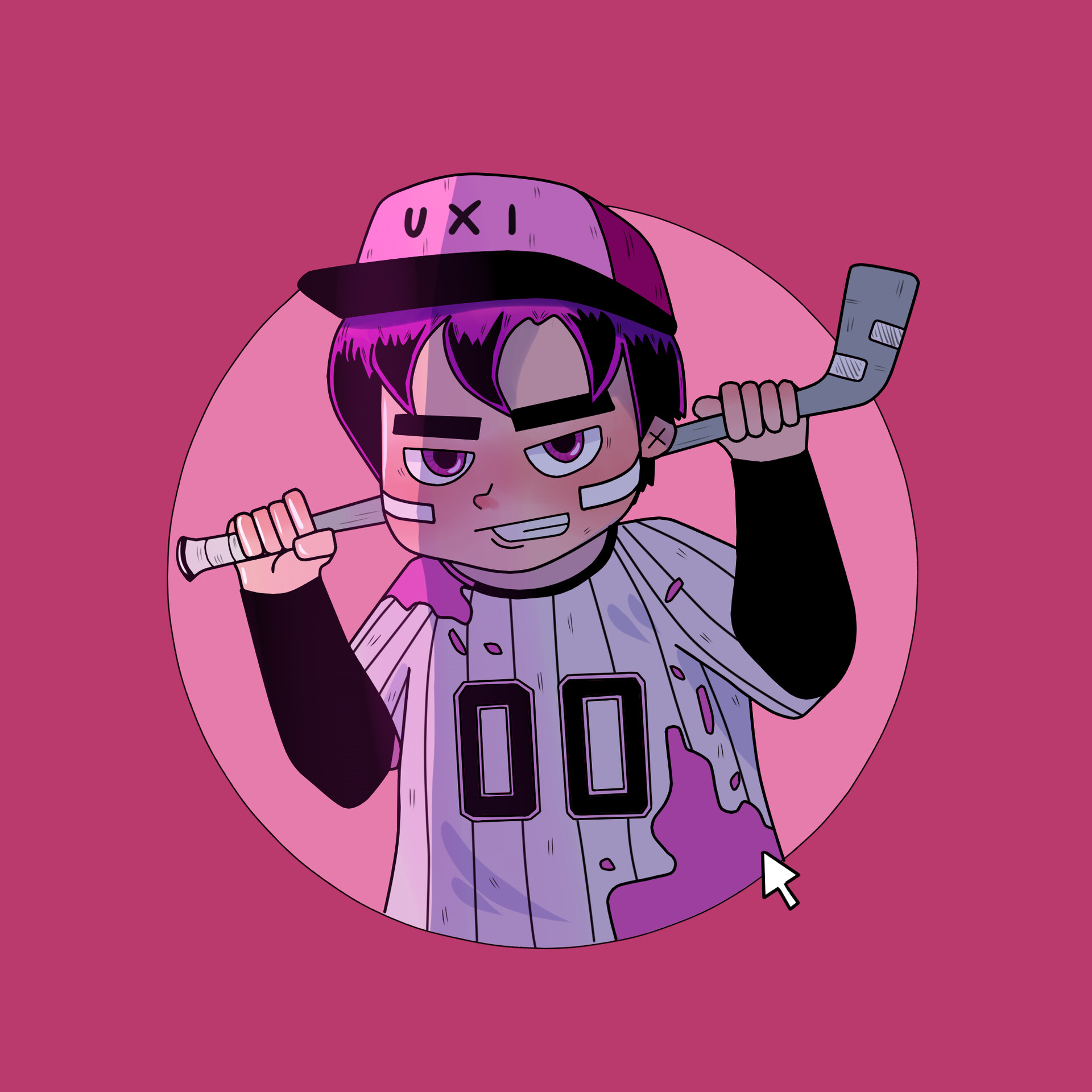ArtStation - Logo for UXI (Streamer)