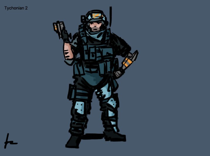 Ian Lawrence Gibney - Concept Art for Project I'm working on