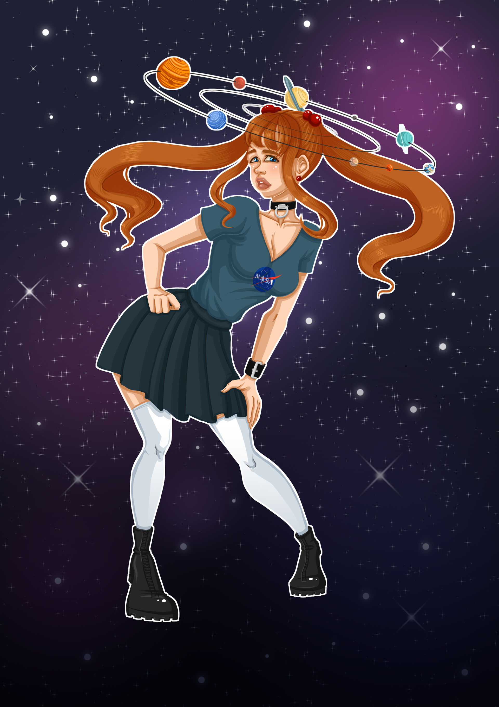 ArtStation - Planet Girl