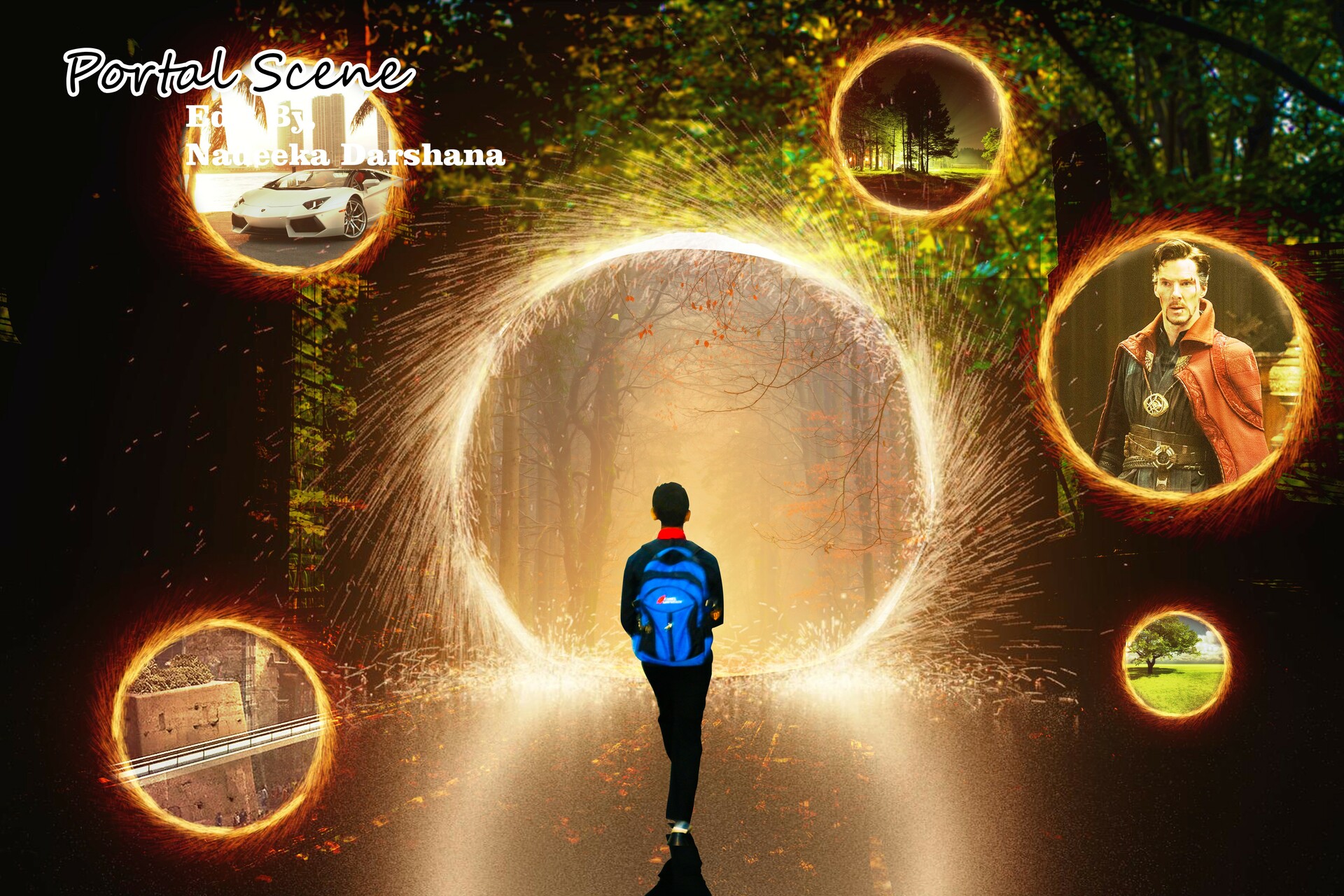 Artstation Doctor Strange Portals Marvel