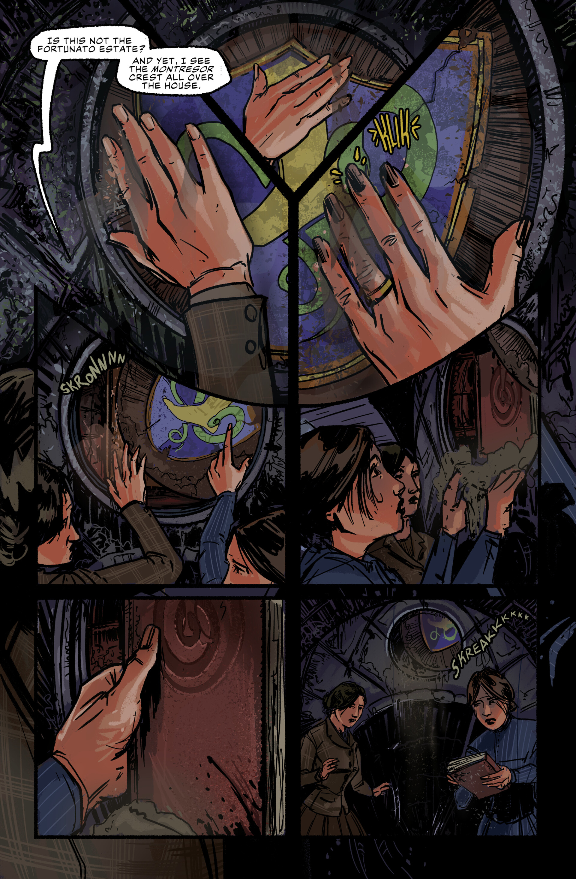 Jason Strutz Comic & Illustration Art - The Cask of Amontillado and The ...