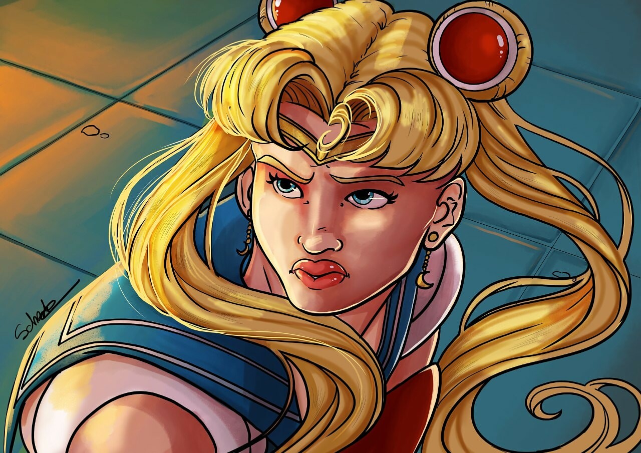 ArtStation - Sailor Moon fanart