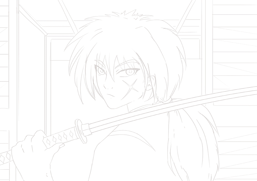 kenshin coloring
