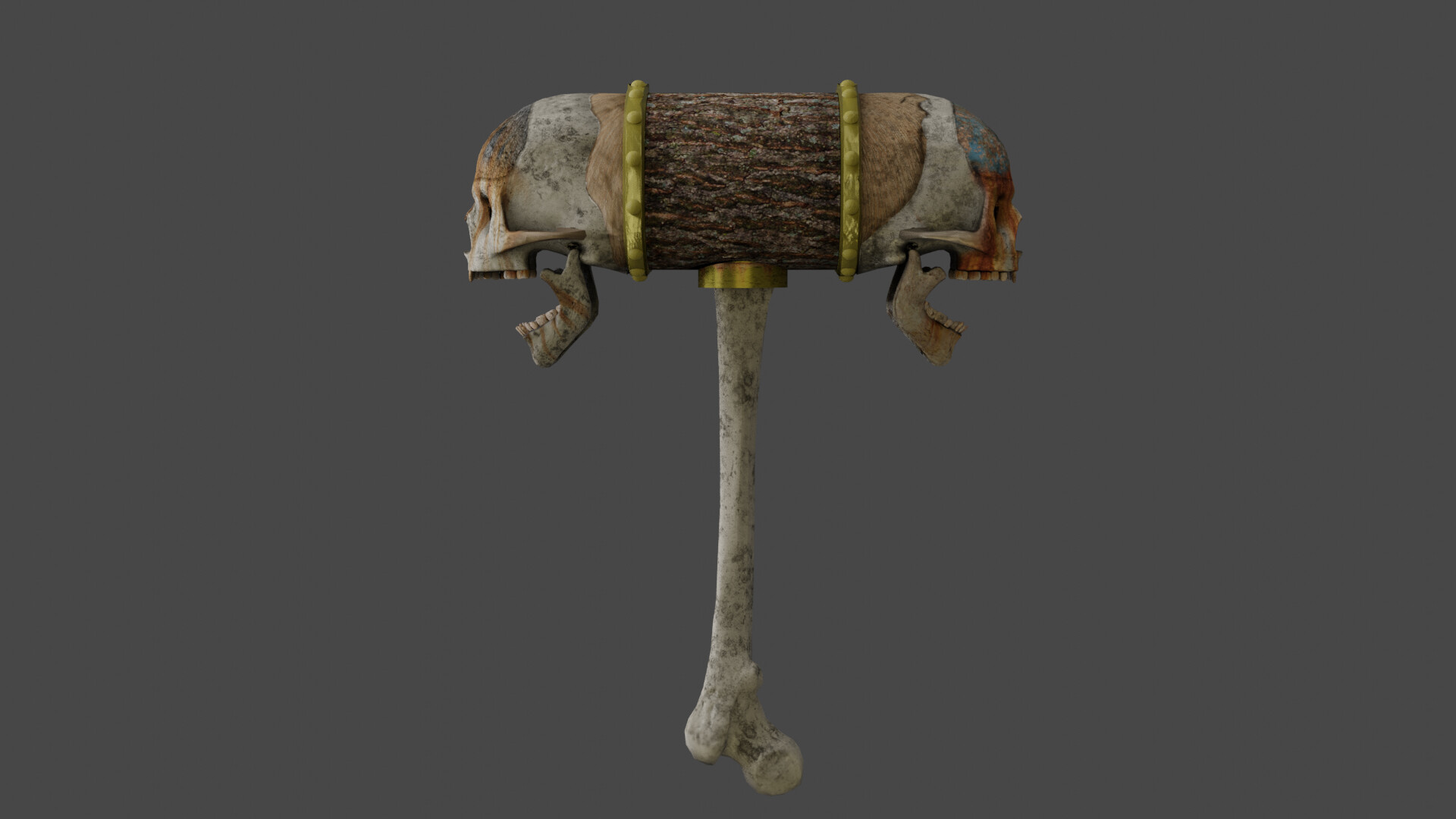 ArtStation - My Skull War Hammer