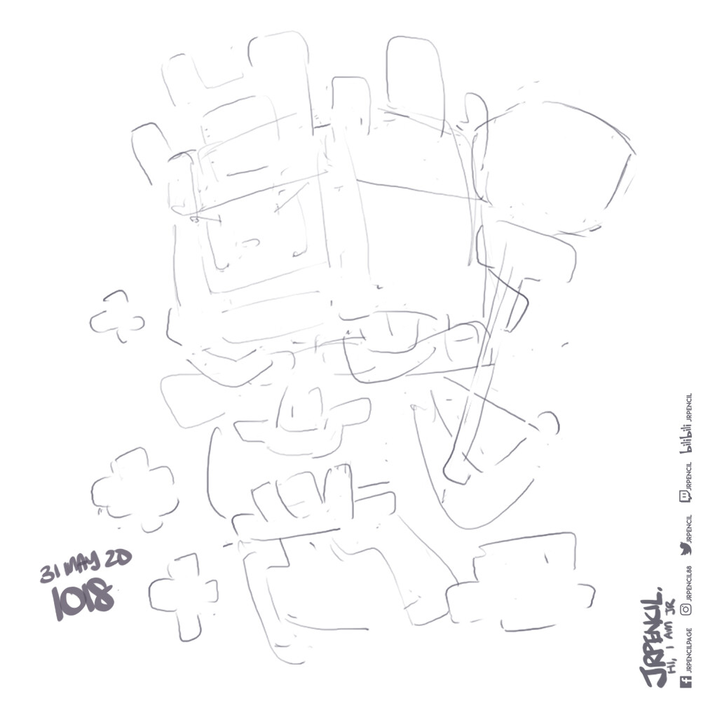 Jr Pencil - 1018 - Nameless One