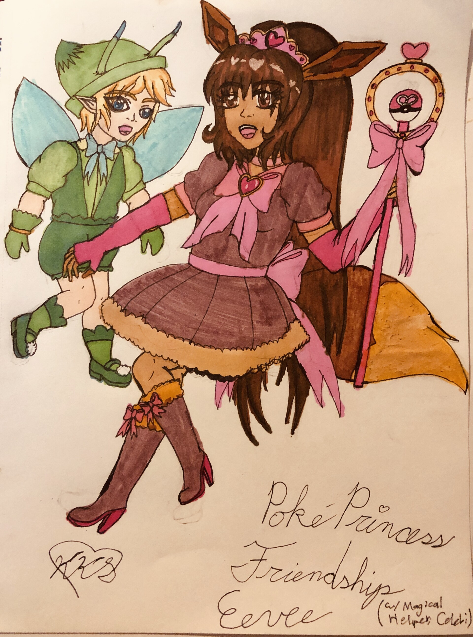 ArtStation - Magical Girl Pokemon Doll Concepts - PokePrincess ...