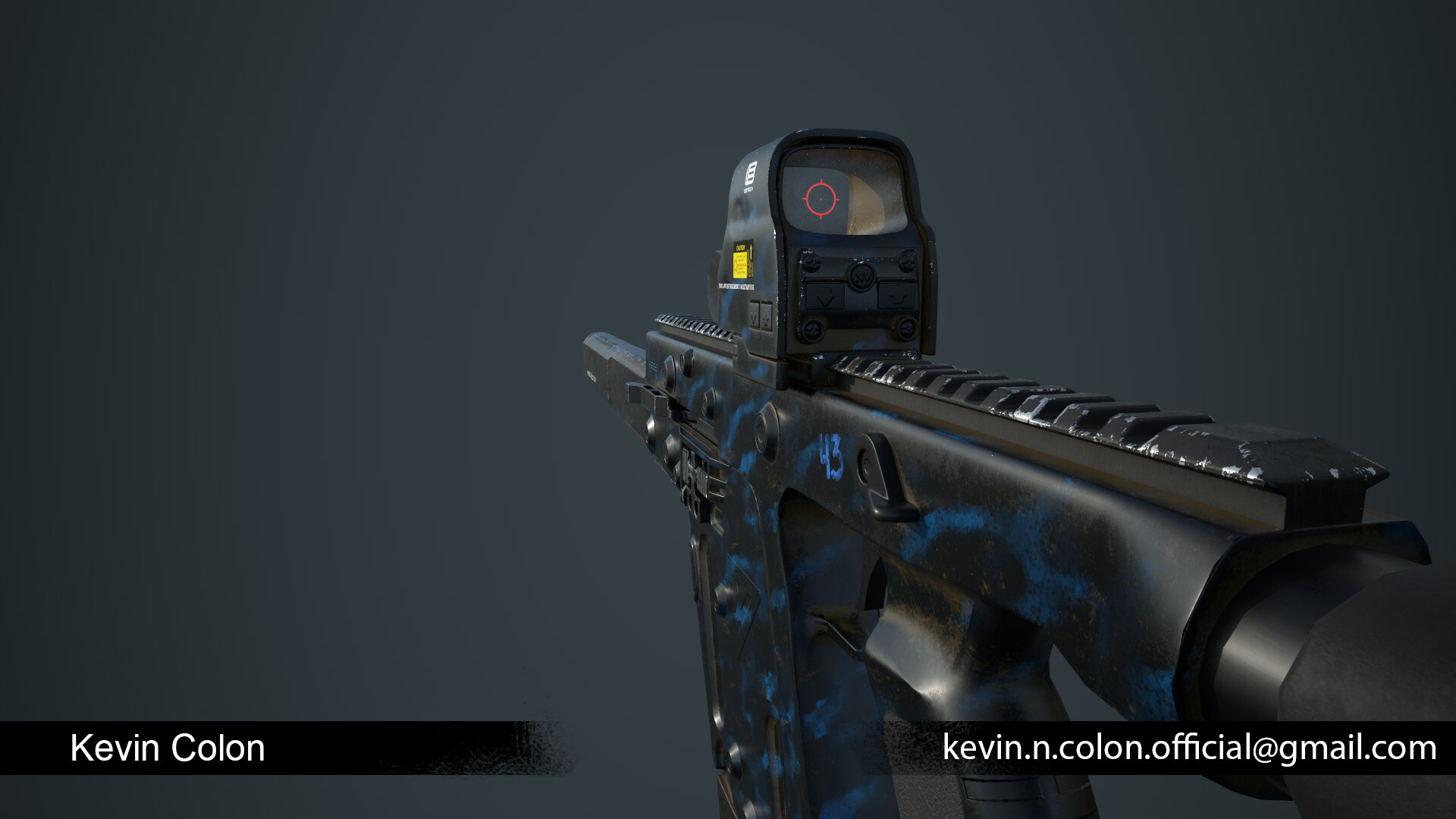 Blue Tiger Camo Black Ops 2