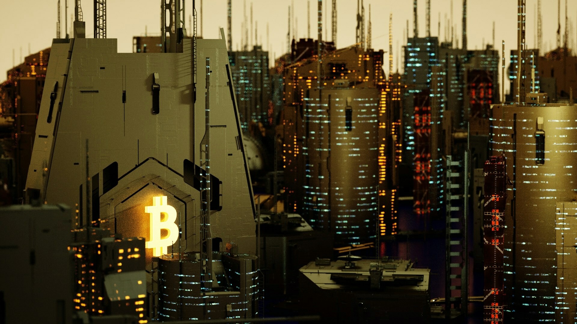 ArtStation - Bitcoin City