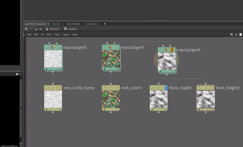Junqi Zhang - [procedural material] The Emrald