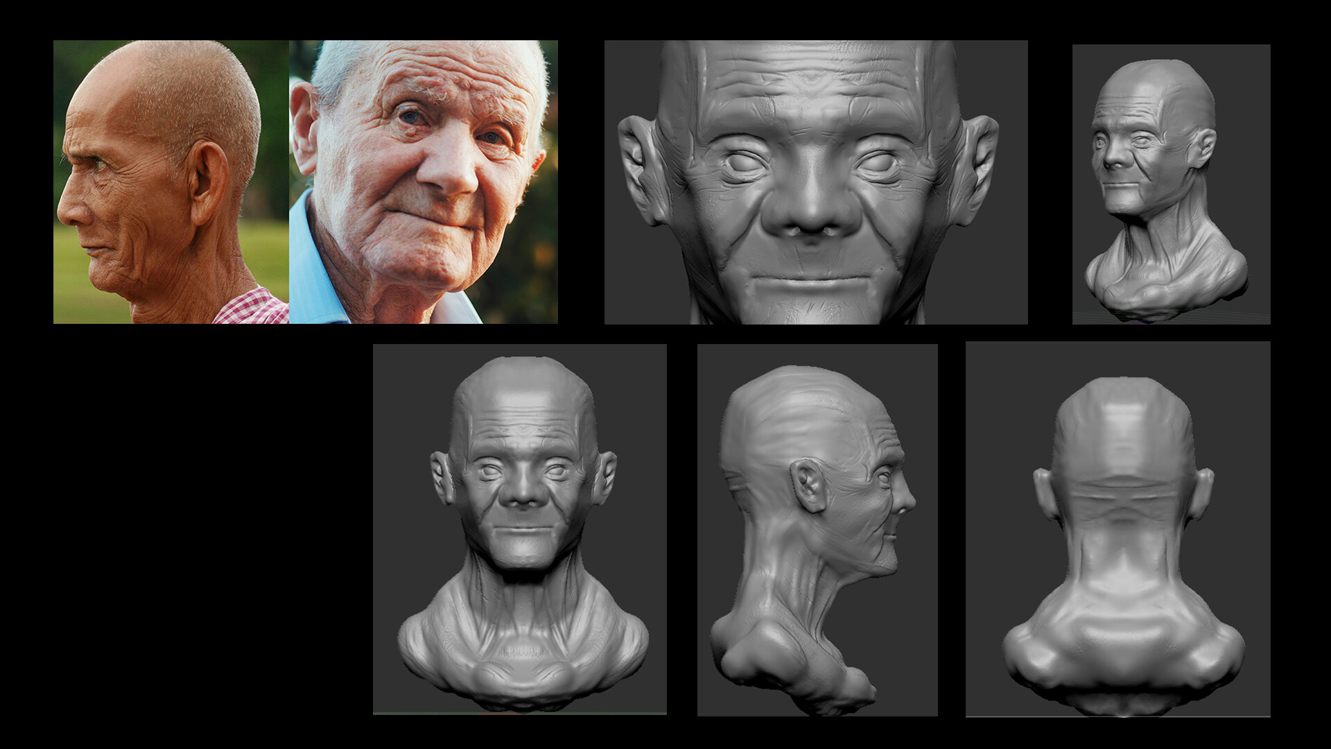 ArtStation - Some 3D sculpture