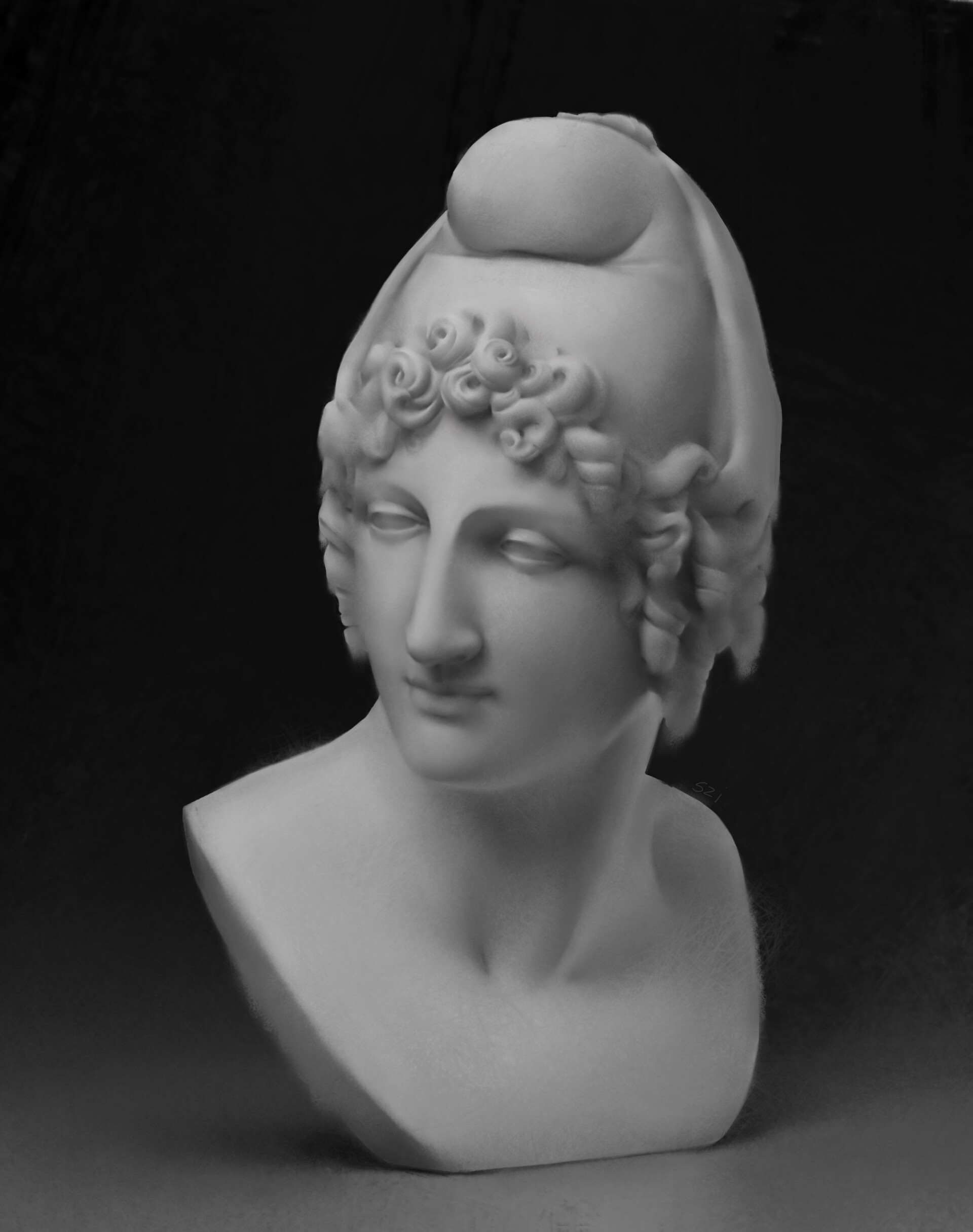 ArtStation - plaster 绘画