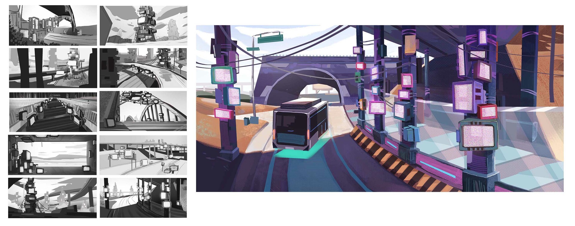 ArtStation - Screen City