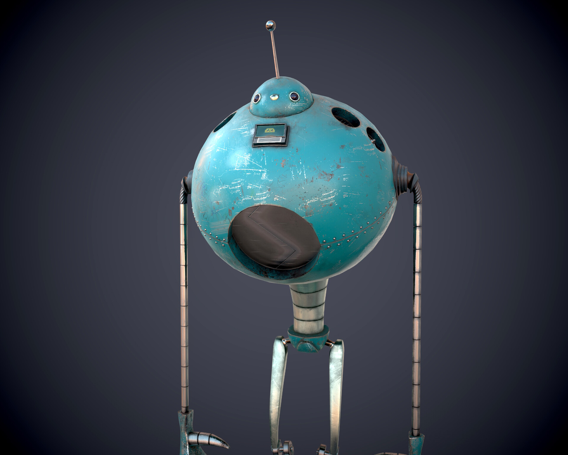 ArtStation - TeGo 13 Robot