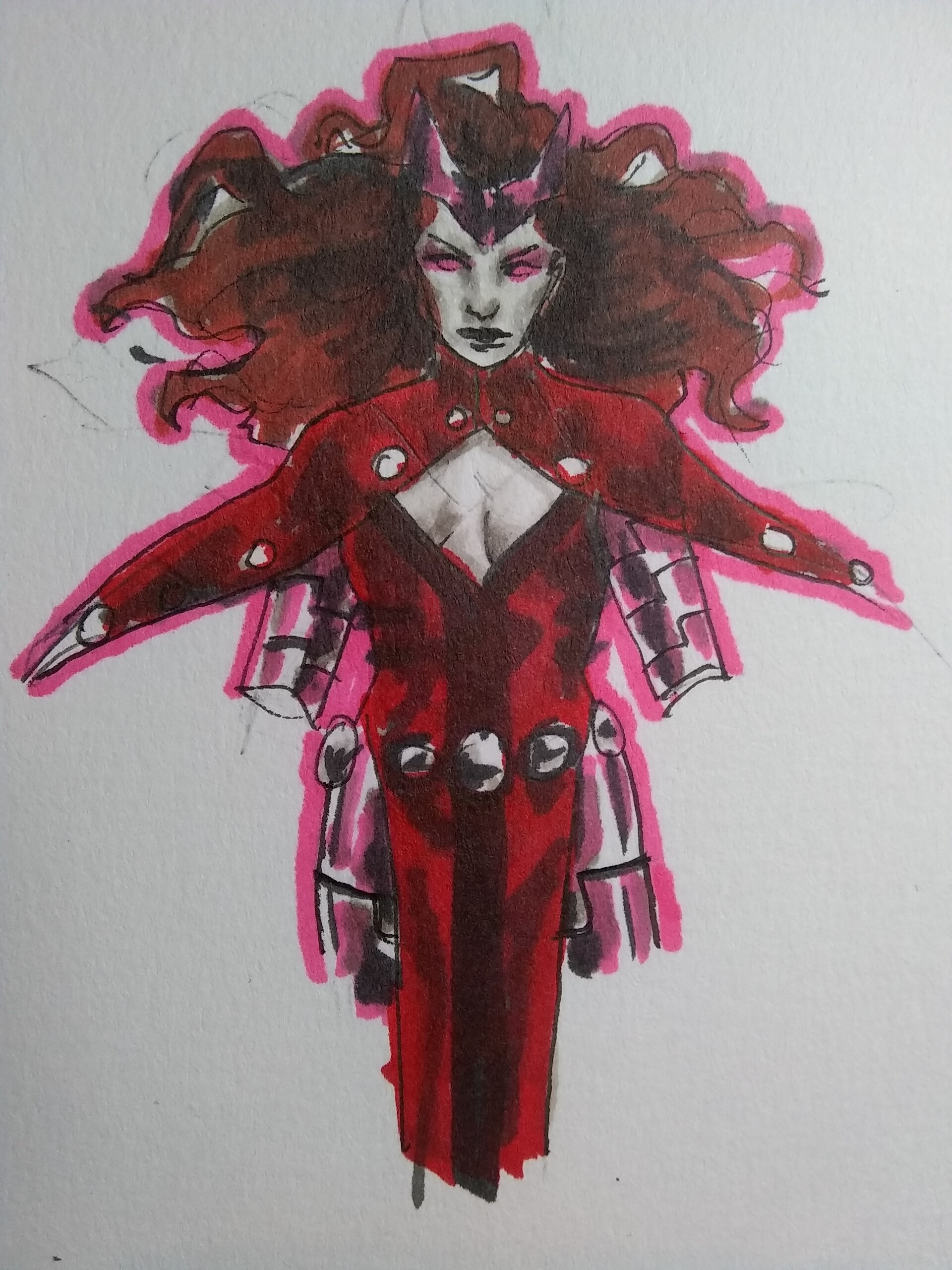 ArtStation - Scarlet Witch Redesigns