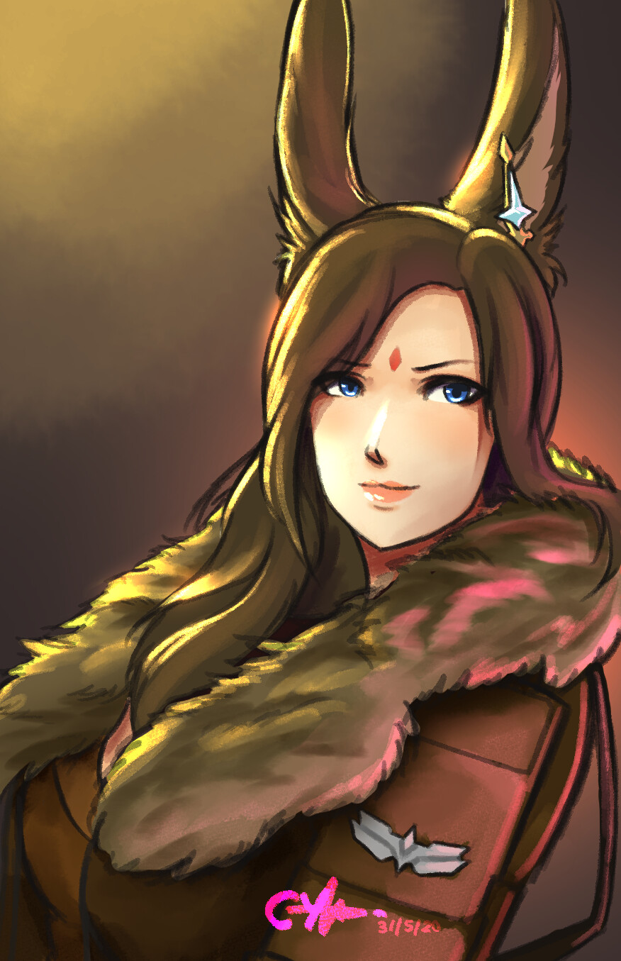 ArtStation - Pandora the Rabbit