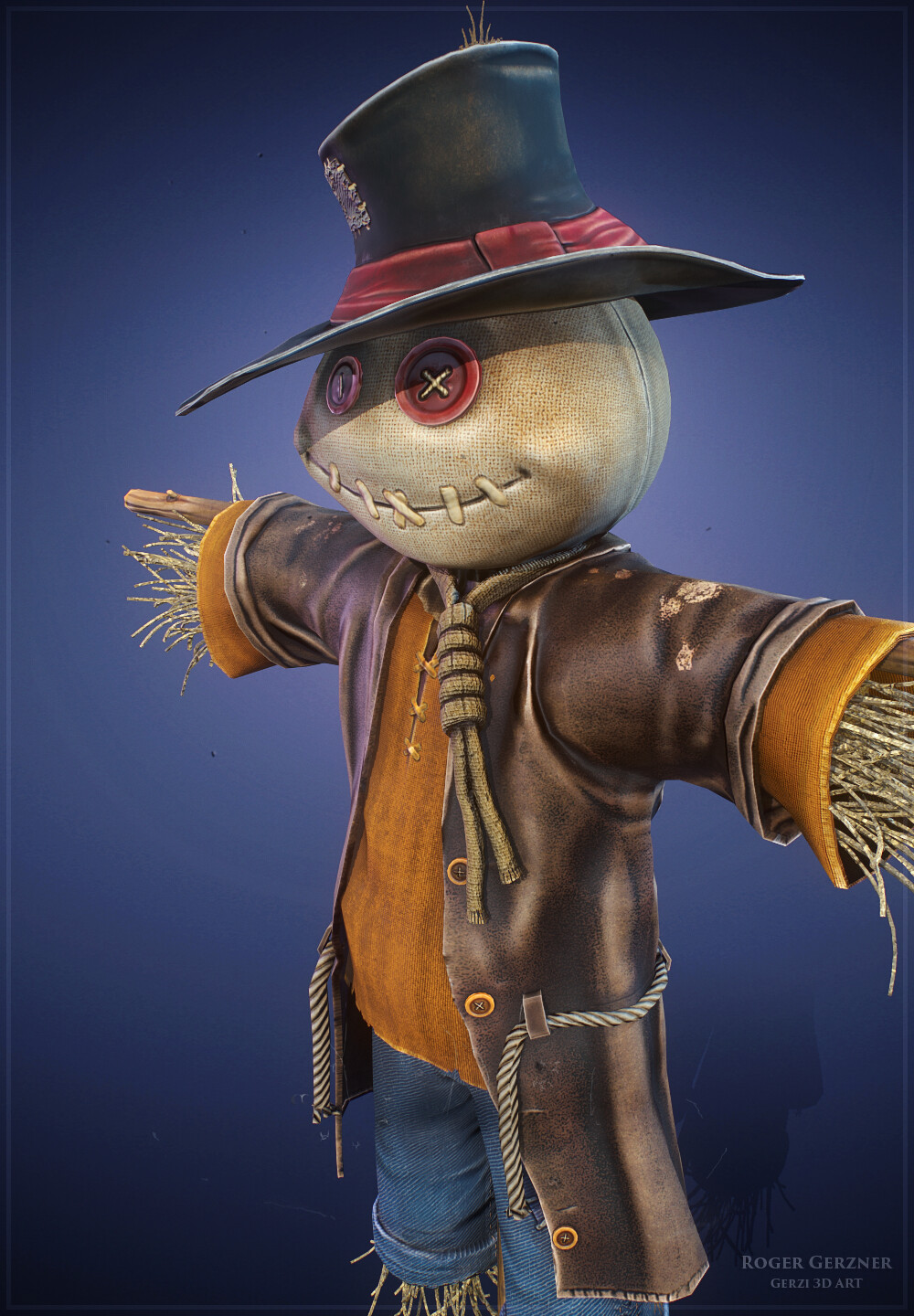 Roger Gerzner - Stylized Scarecrow