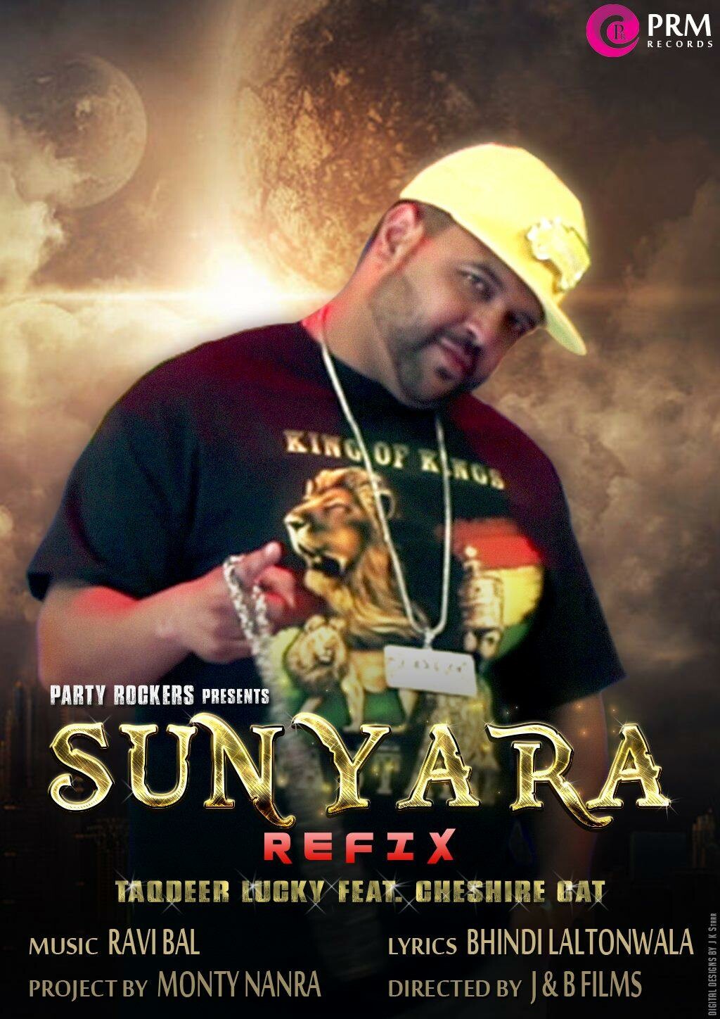 J K Starr - Sunyara Song Poster Design