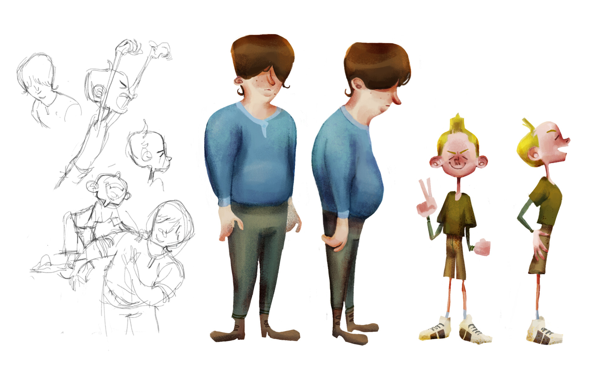 Asha Farmer - The Magic Finger by Roald Dahl Character Design