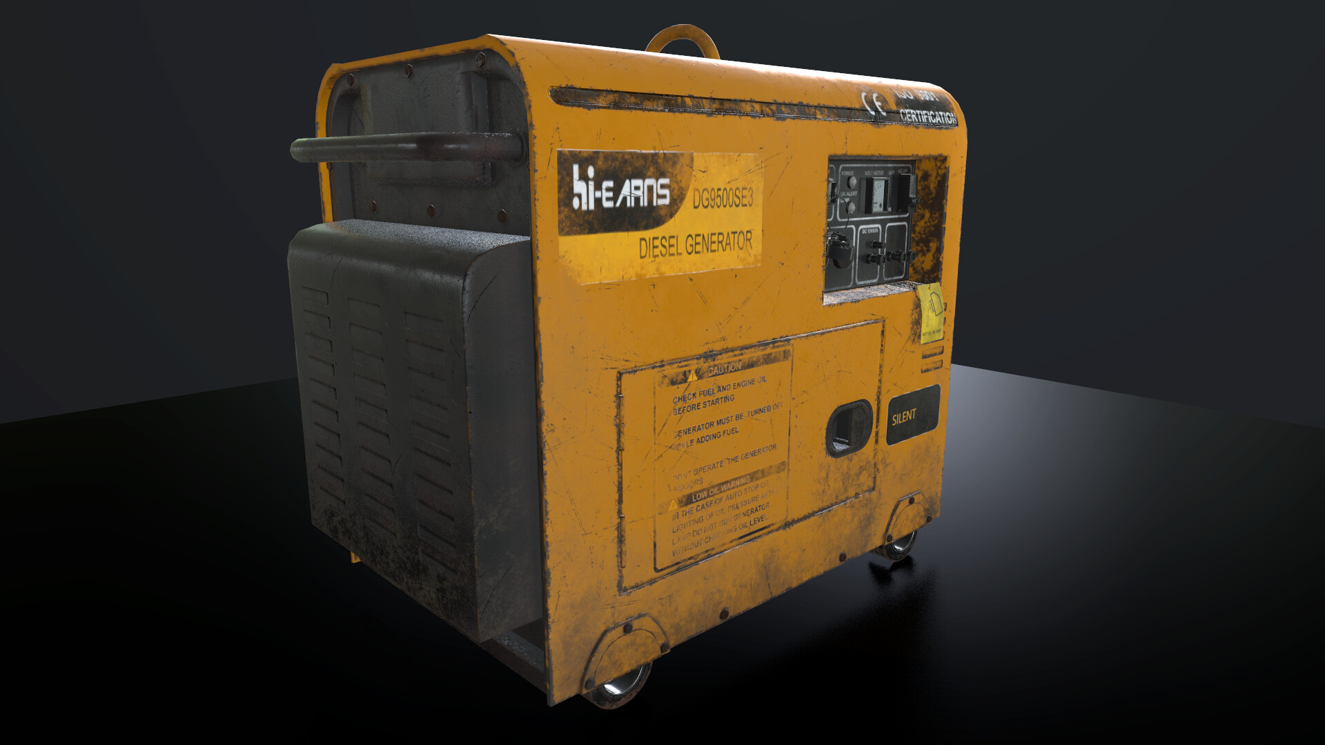ArtStation - Diesel Generator