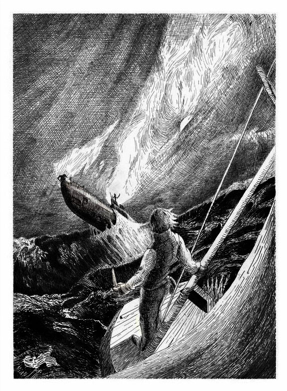 Hasan Abbas - Submarine vs. A Sails Boat