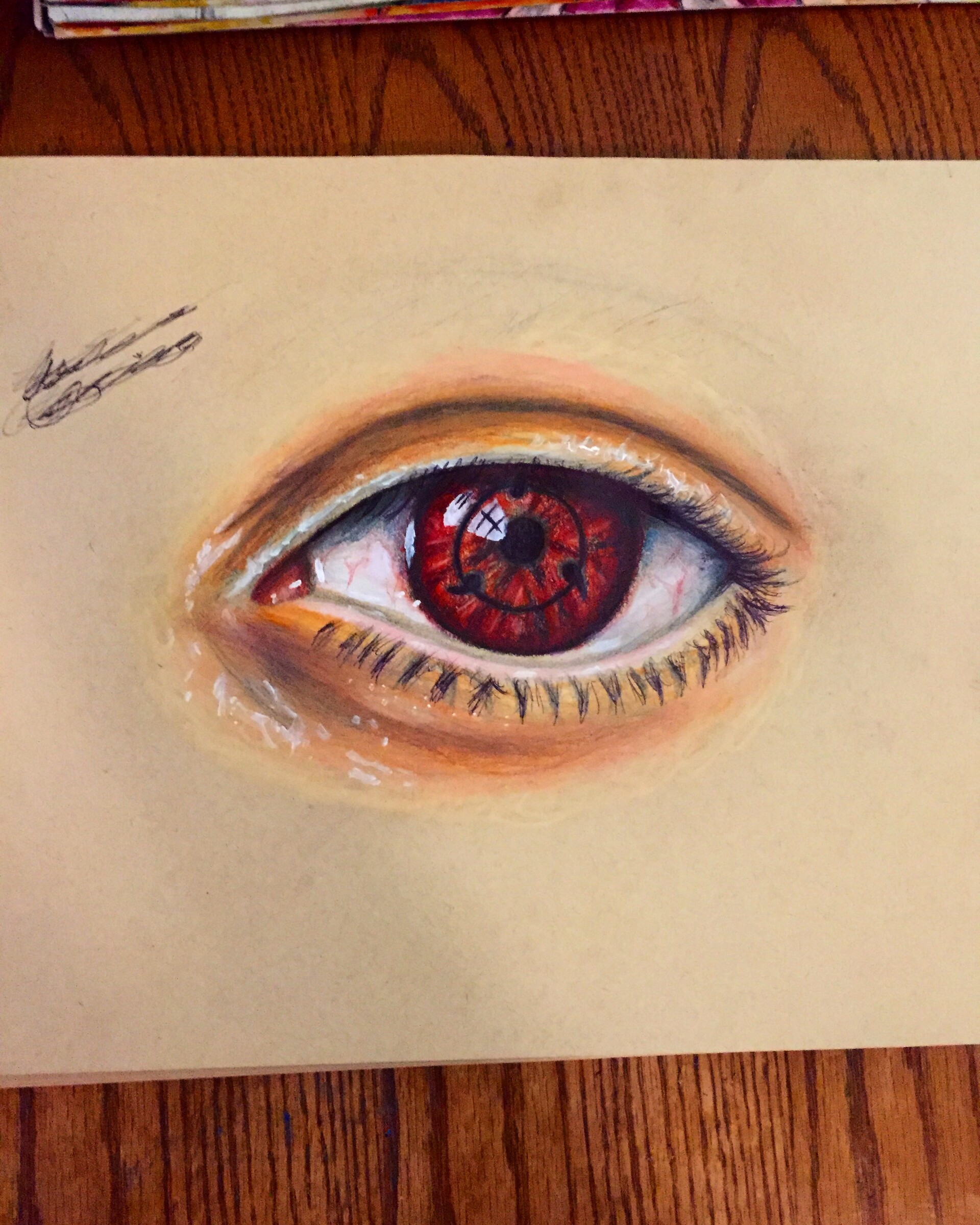 ArtStation - Realistic sharingan