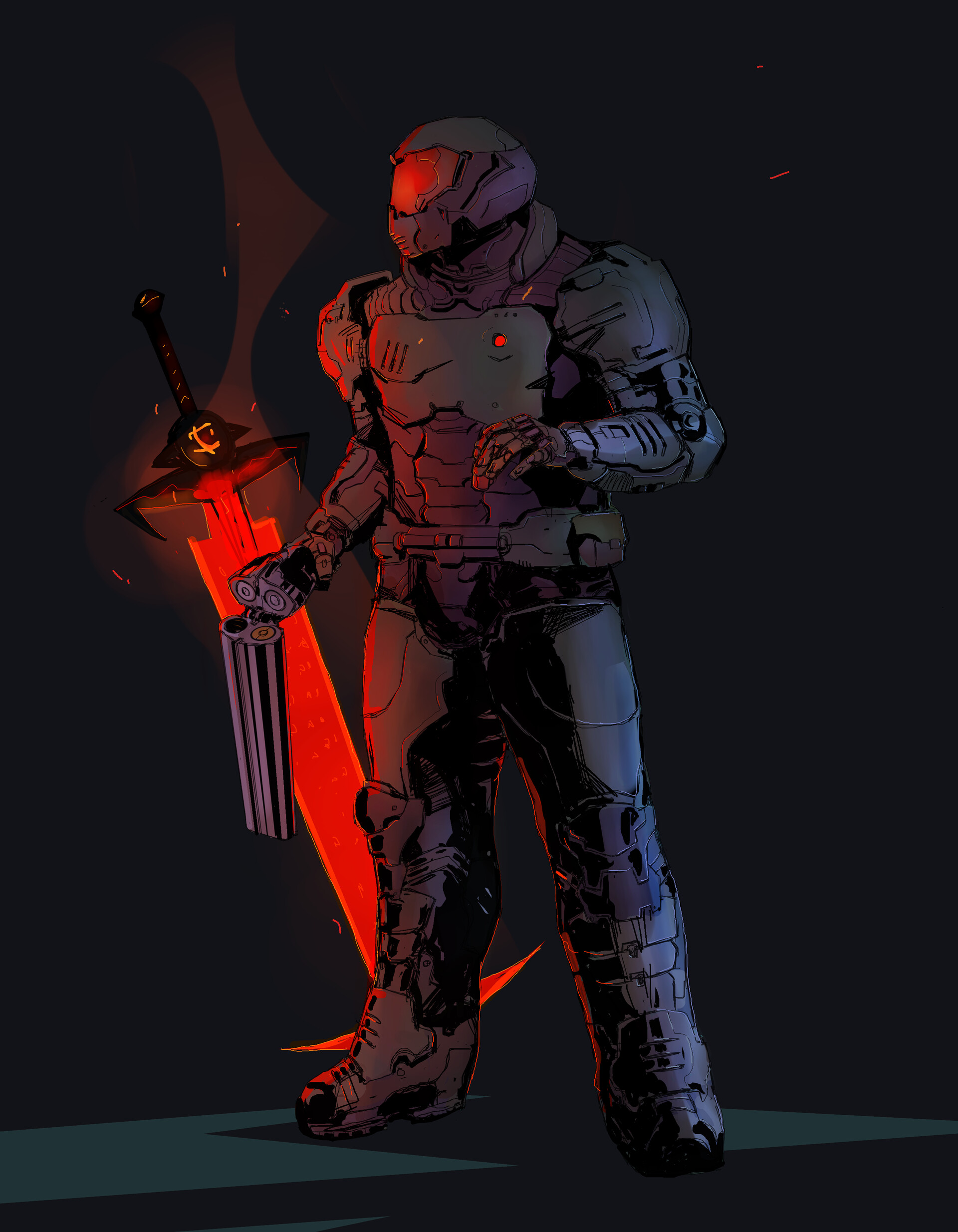 ArtStation - Doom Slayer