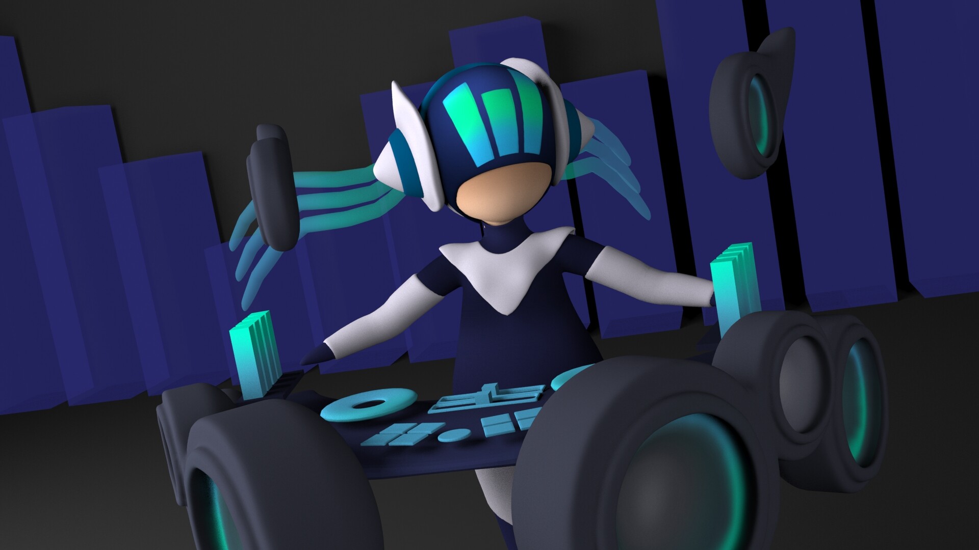 Kirsty Lyle - Chibi Sona: DJ