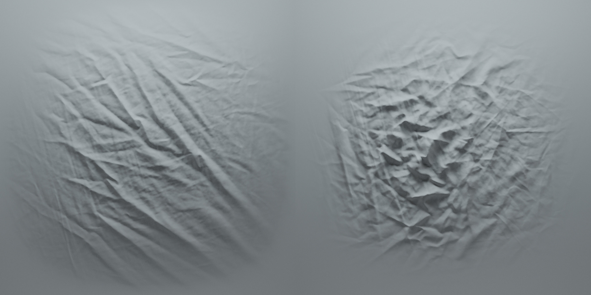 3D Scanned Textures - 10 Cloth Wrinkle Alphas | Photoscanned