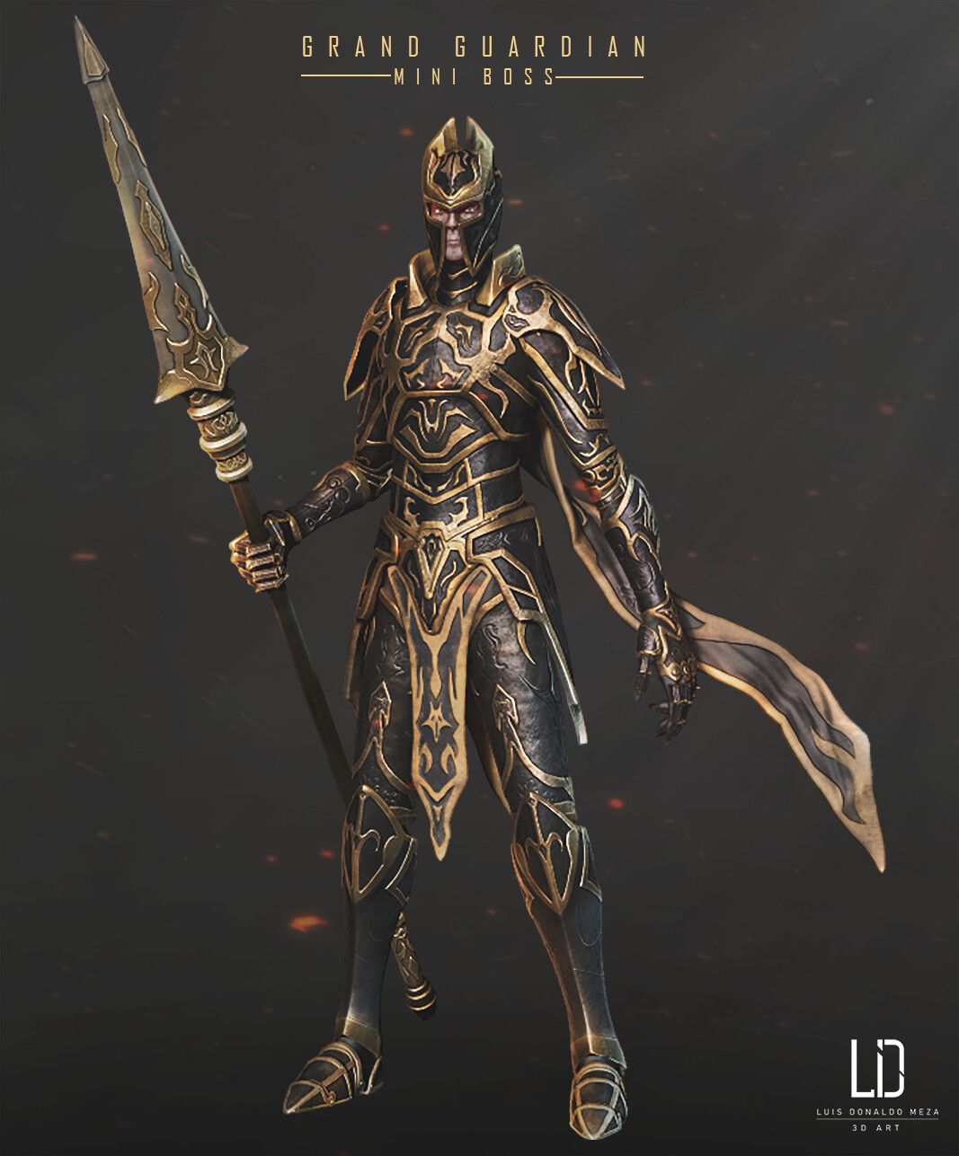 ArtStation - Grand Guardian - Mini Boss