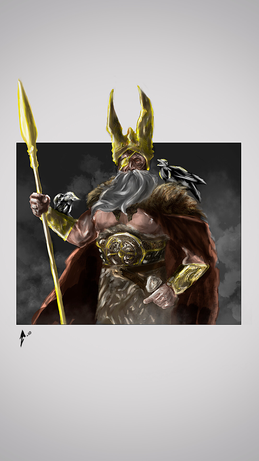 ArtStation - Odin Allfather