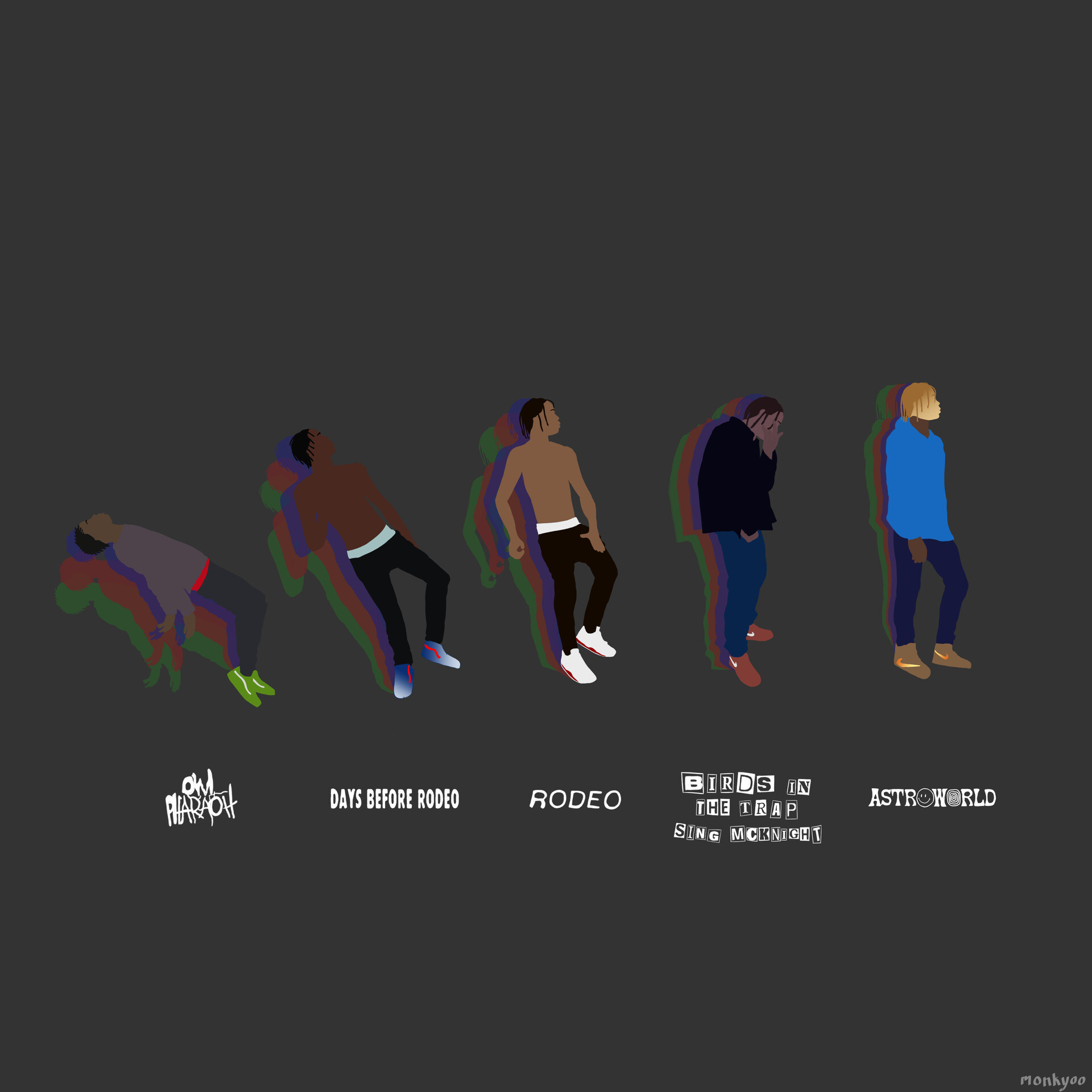 ArtStation - Travis Scott Evolution