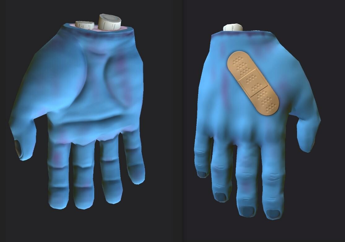 ArtStation - Handsy: Realtime Character