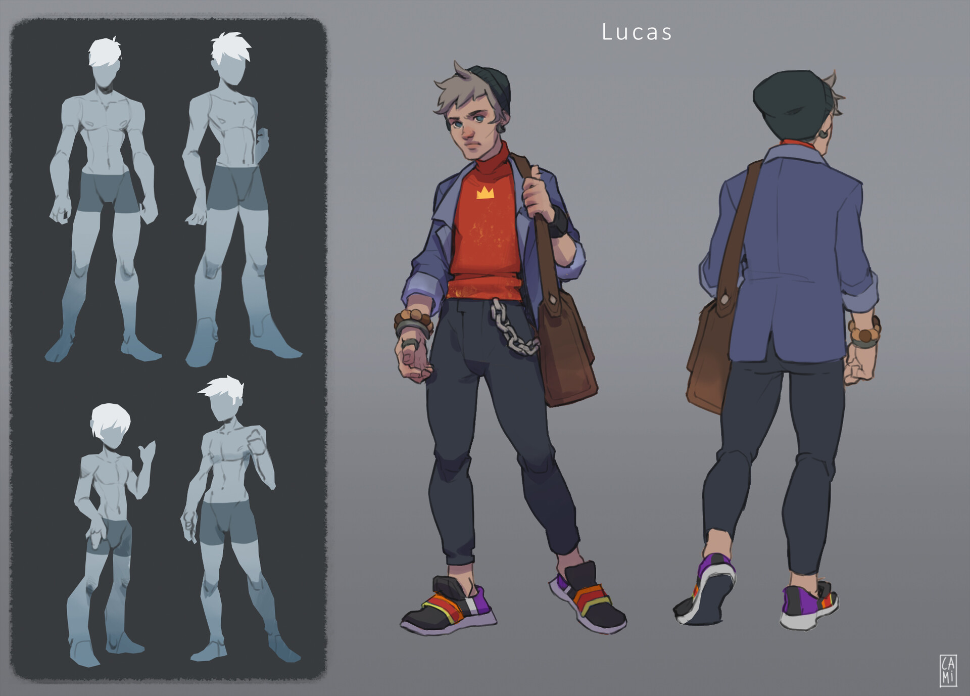 Camille Peyrebere - Contemporary character design